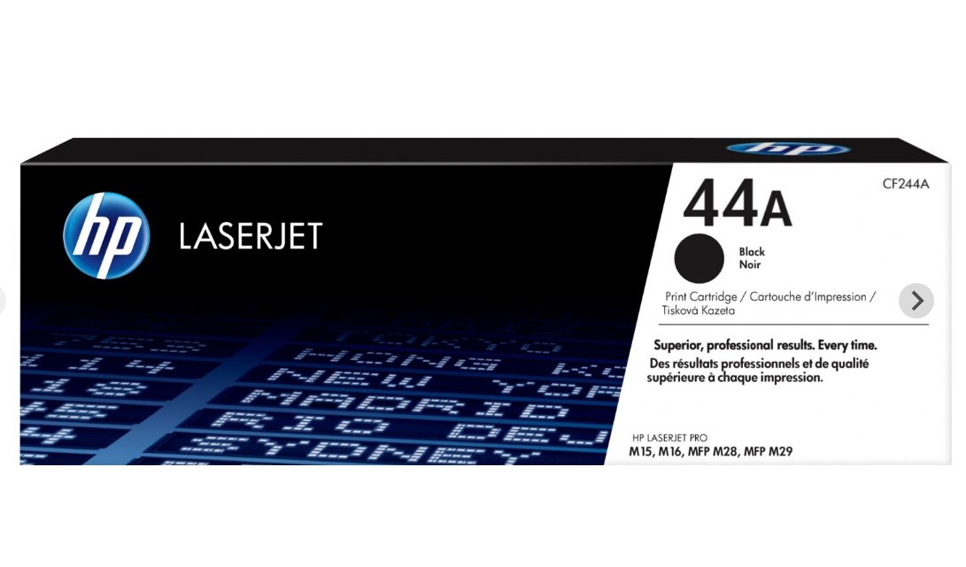 HP 44A Schwarz Original Lasertoner (CF244A), 49,98